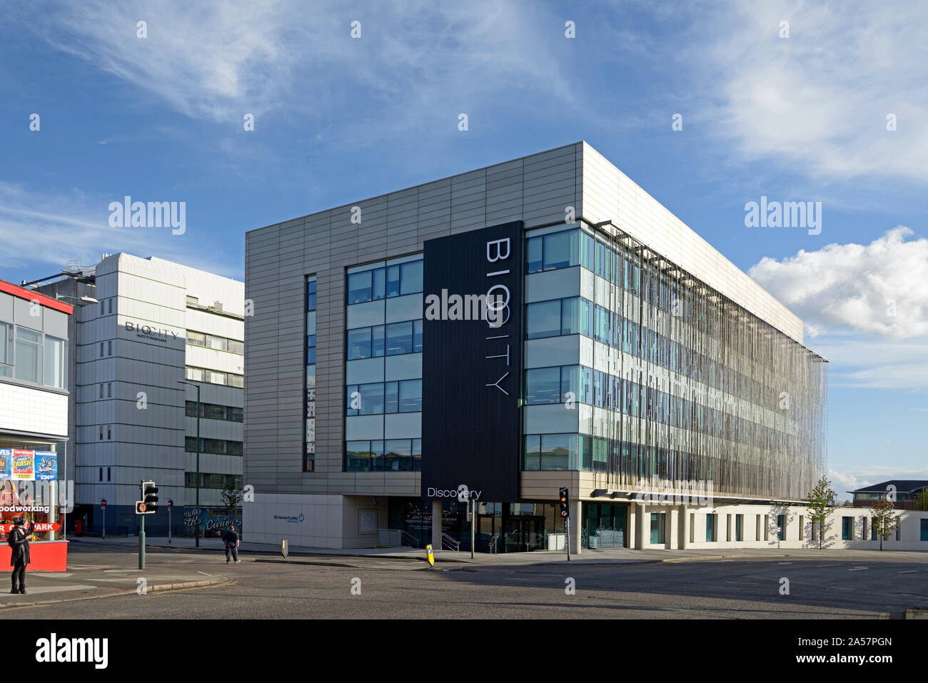 Bio City, Nottingham, Exterior Stock Photo - Alamy