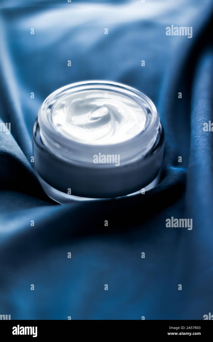 Cosmetic branding, moisturizing emulsion and facial care concept ...