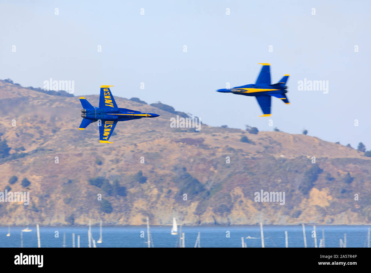 Boeing McDonnell Douglas F/A-18 fighters of the United States Navy ...