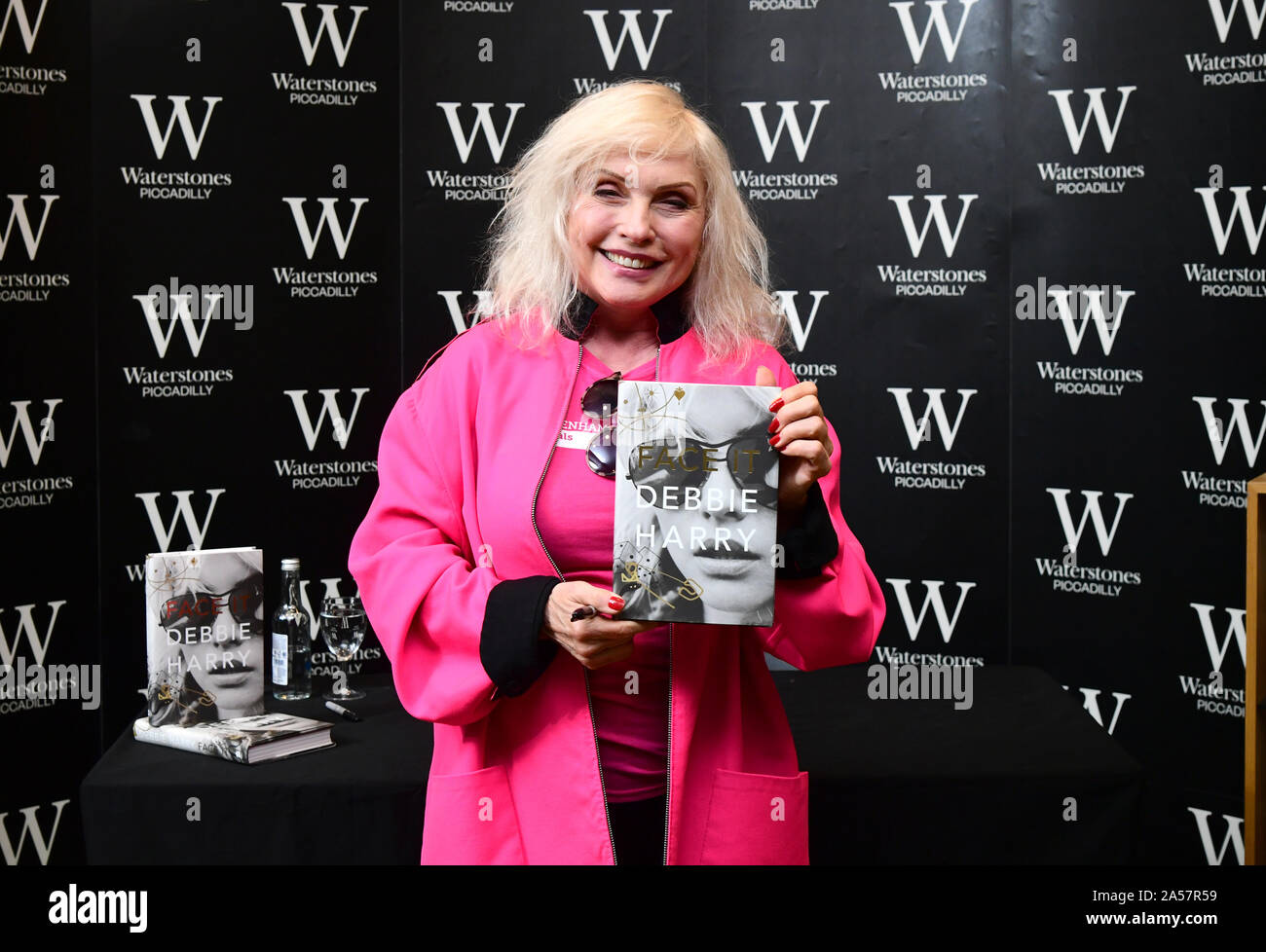 Debbie Harry signs copies of her new book Face It at Waterstones ...