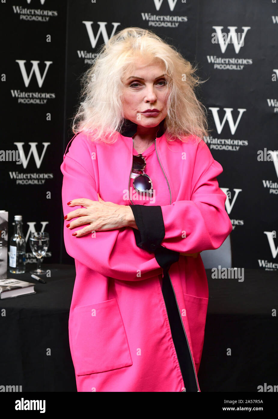 Debbie Harry signs copies of her new book Face It at Waterstones ...