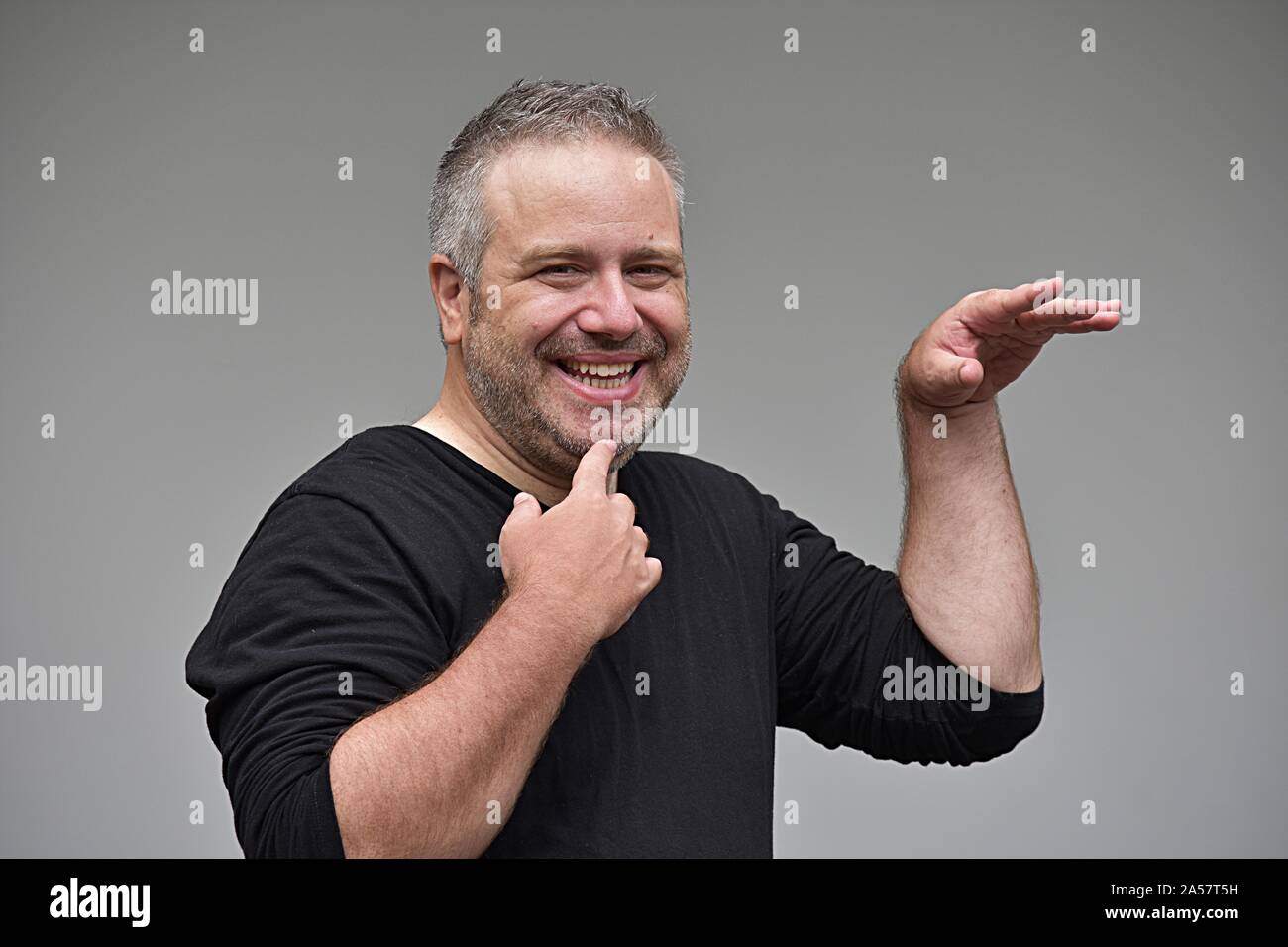 Silly Caucasian Person Stock Photo - Alamy