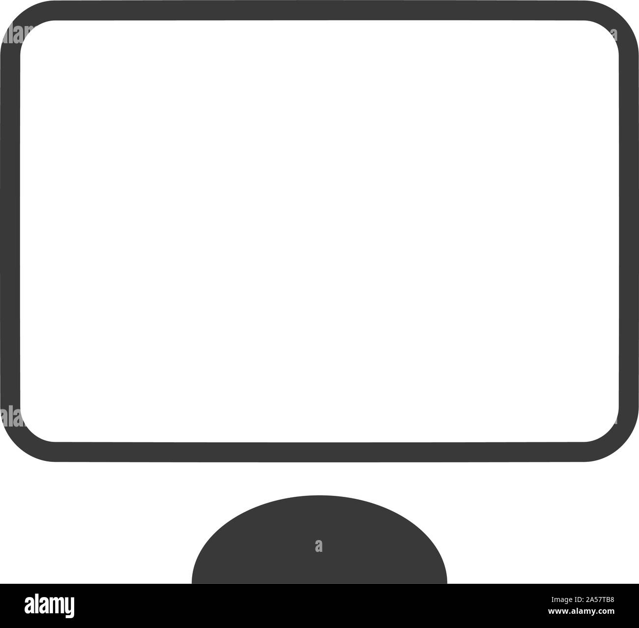 Computer icon in simple vector format Stock Vector Image & Art - Alamy
