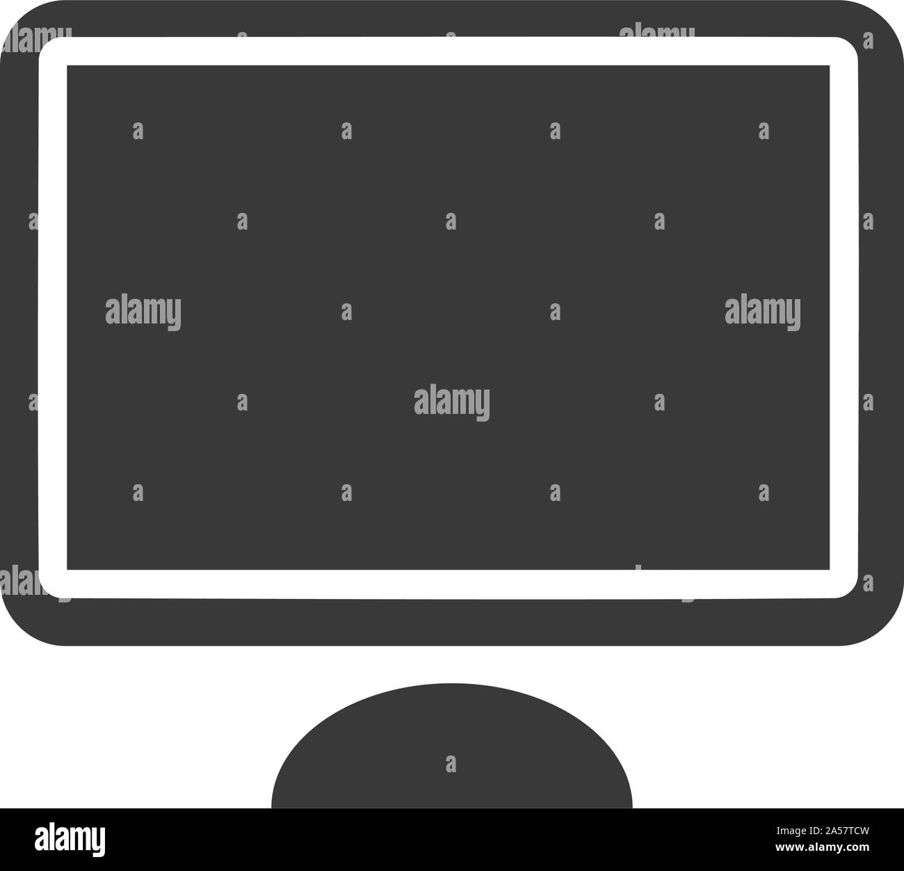 Computer icon in simple vector format Stock Vector Image & Art - Alamy