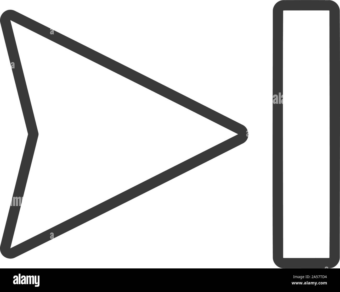 First track icon in simple vector style Stock Vector Image & Art - Alamy