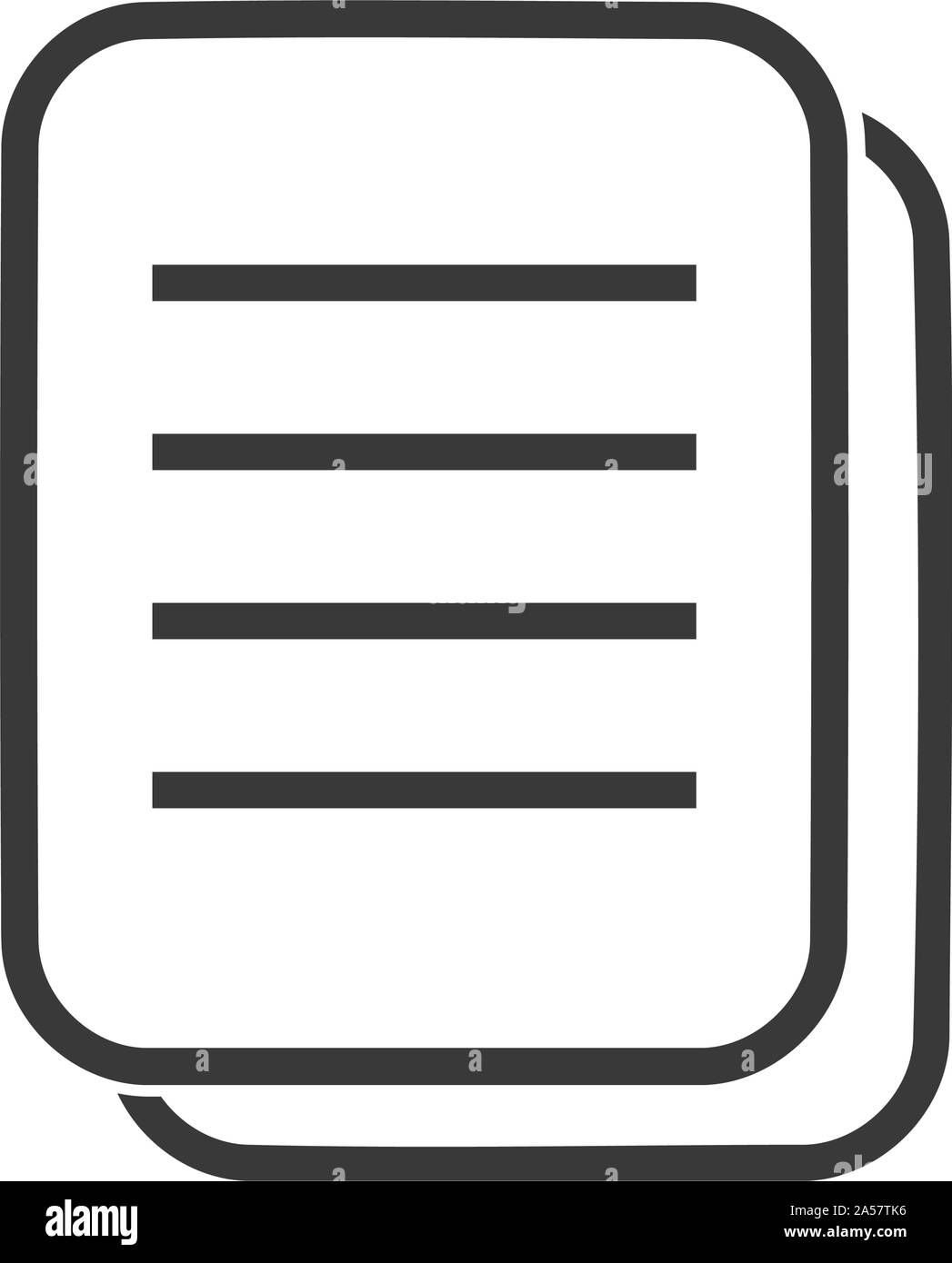 Office files documents in Stock Vector Images - Alamy