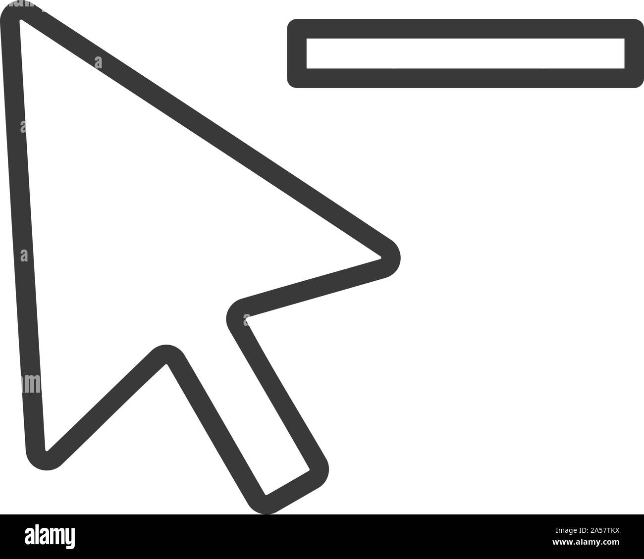 Digital curser arrow hi-res stock photography and images - Alamy