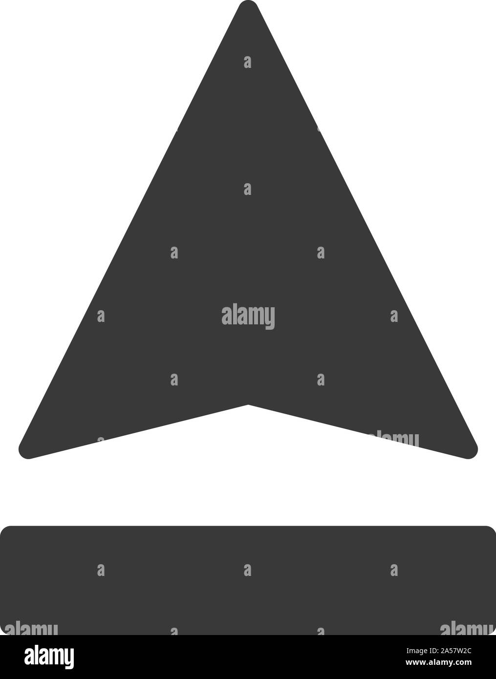 Eject icon in simple vector style Stock Vector Image & Art - Alamy