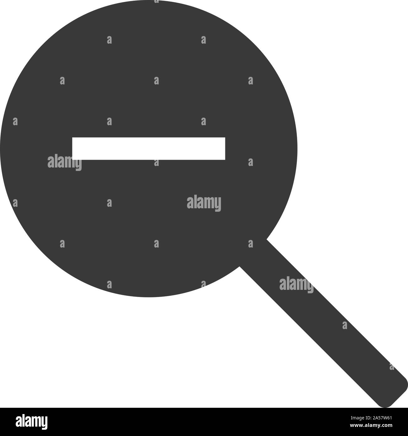 Zoom out or shrink icon symbol in simple vector style Stock Vector ...