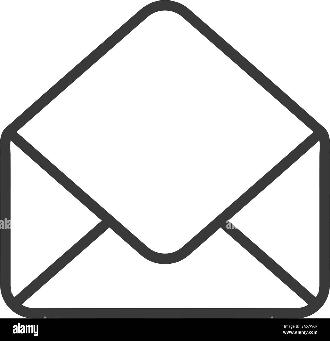 Open Envelope Clip Art