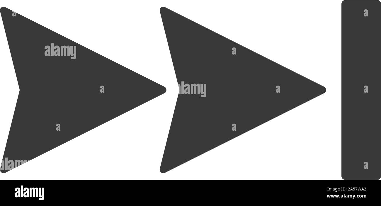 Fast forward symbol hi-res stock photography and images - Alamy