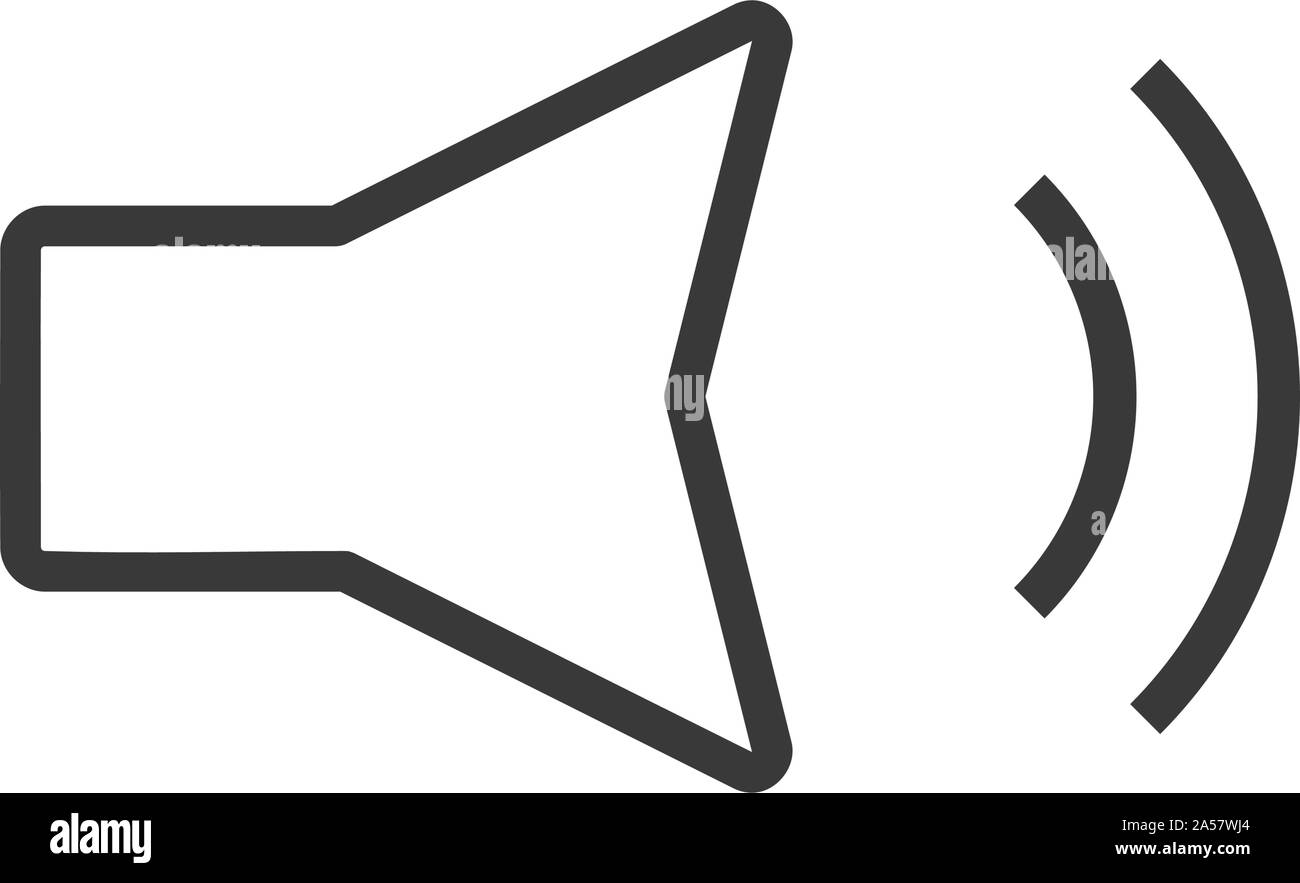 Volume down indicator icon in simple vector style Stock Vector Image ...