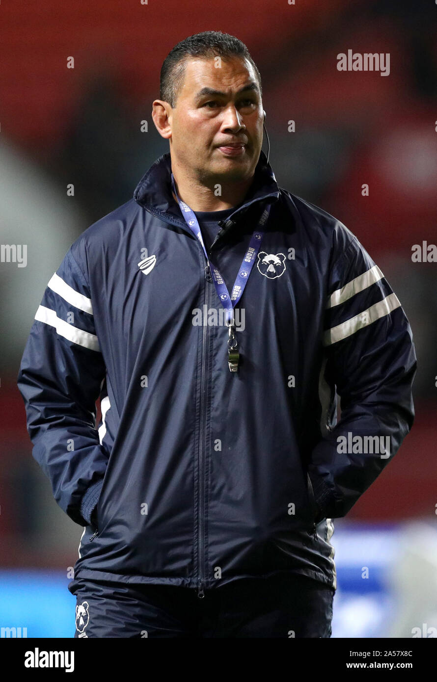 Bristol bears head coach pat lam prior hi-res stock photography and ...