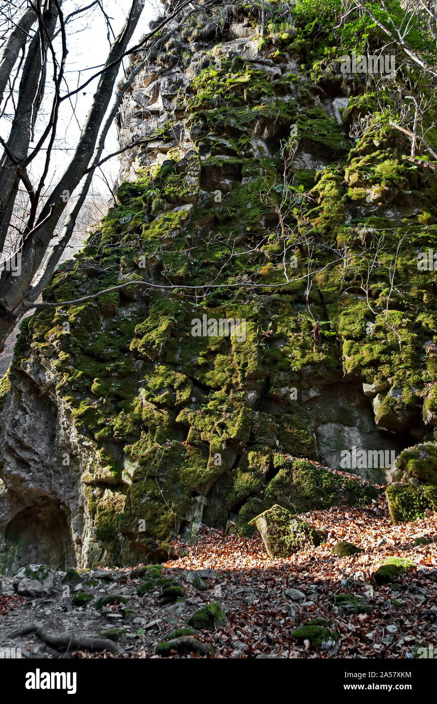 Autumn walk through the maze of Teteven Balkan with high peaks and ...