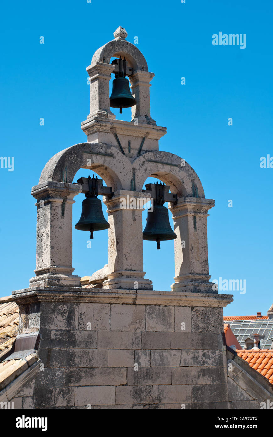 Dubrovnik church bell bells hi-res stock photography and images - Alamy