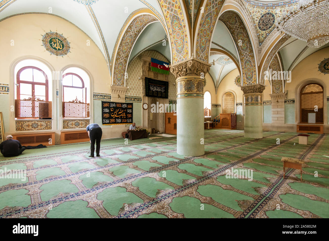 Juma Mosque (Cuma mosque) or Friday Mosque, a Shia mosque in Baku ...