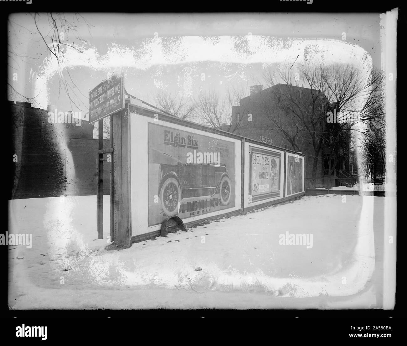 Outdoor billboard advertising Black and White Stock Photos & Images - Alamy