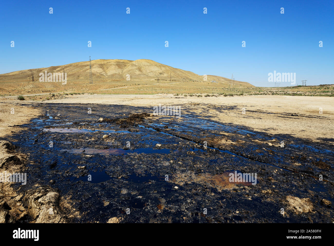 Oil, petroleum and naphtha naturally appear at the surface of the earth ...