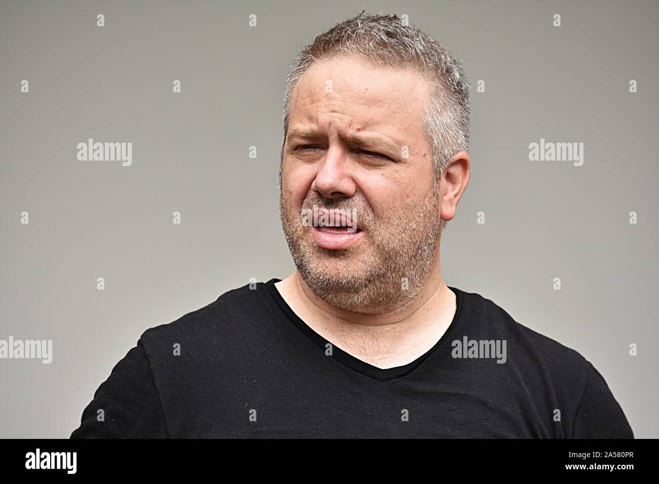 Confused White Person Stock Photo - Alamy