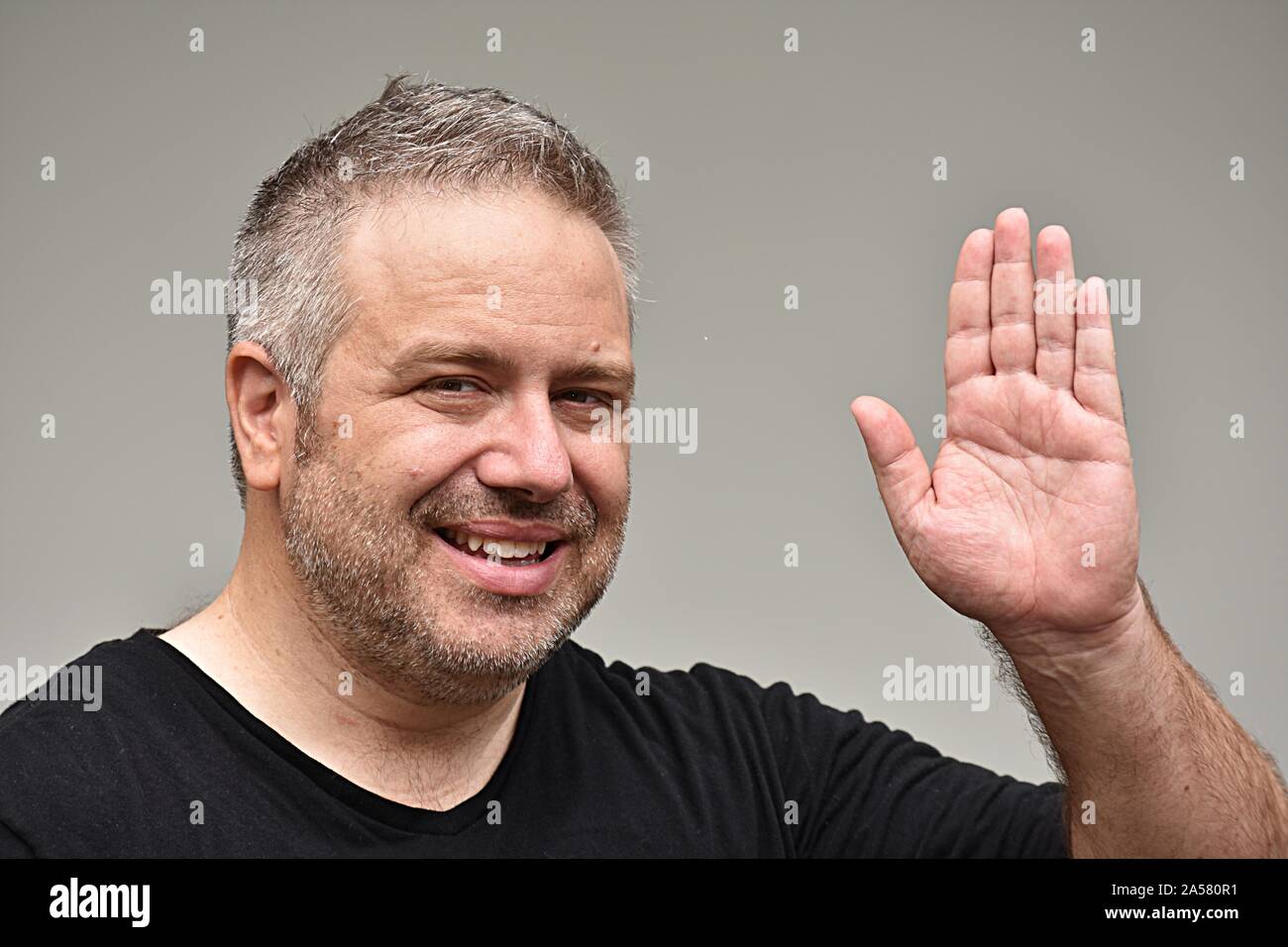 Greet male hi-res stock photography and images - Alamy