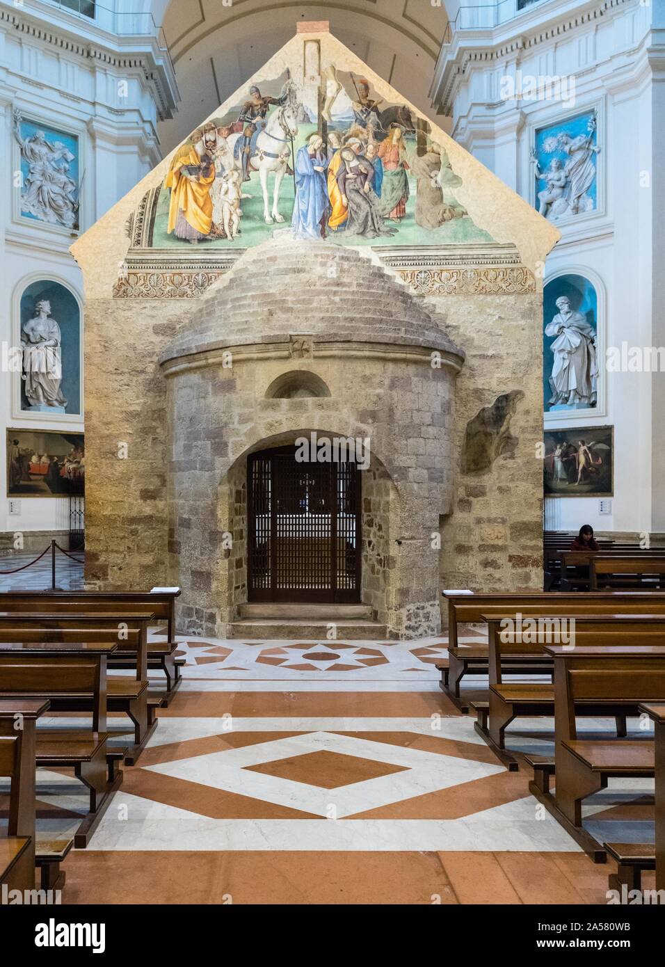 Apsis, Portiuncula or Portiuncula Chapel in the Basilica of Santa Maria ...