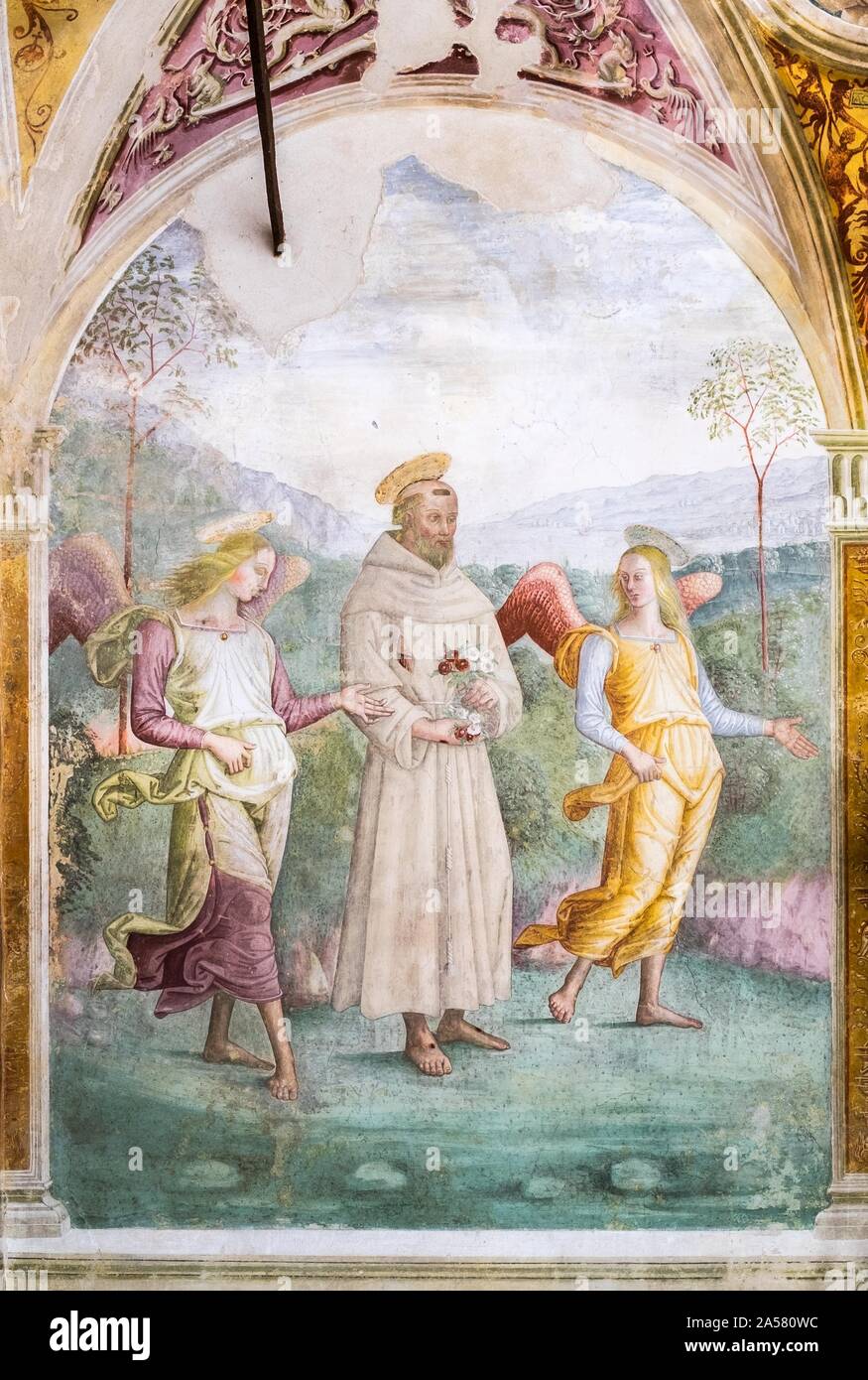 Fresco angels hi-res stock photography and images - Alamy