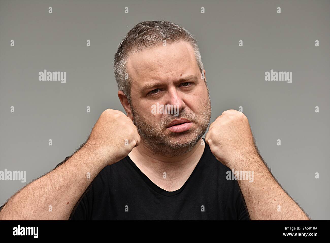 Angry caucasian hi-res stock photography and images - Alamy