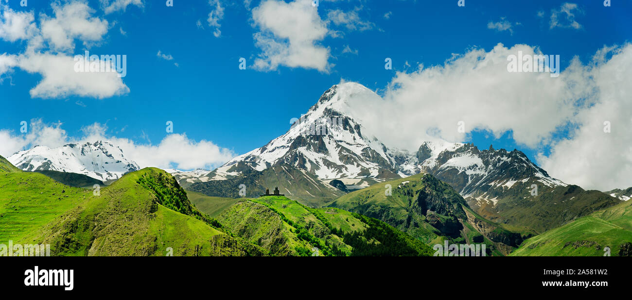 Mount kazbek hi-res stock photography and images - Alamy