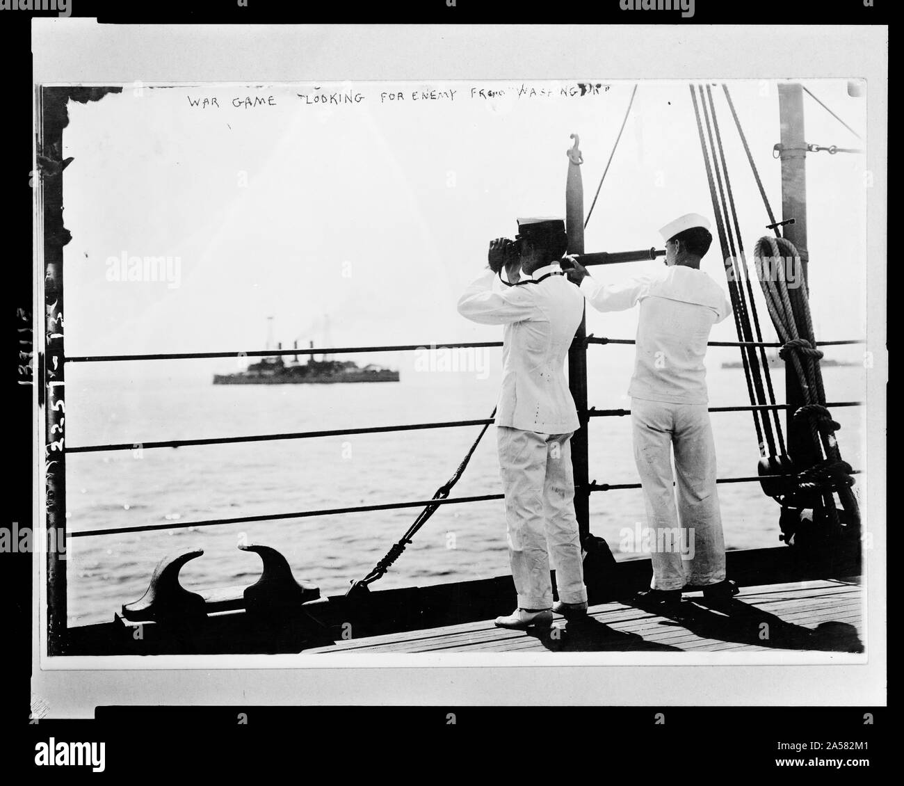 Game looking Black and White Stock Photos & Images - Alamy