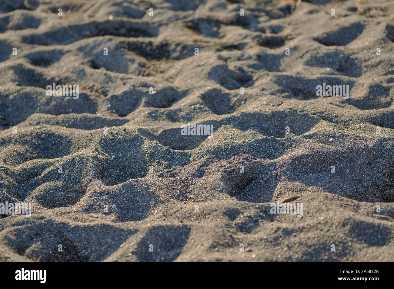 Background image, close up of a sandy bank by Reykjavík shore Stock ...