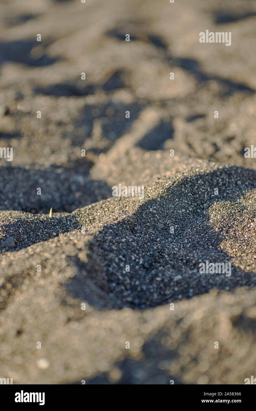Background image, close up of a sandy bank by Reykjavík shore Stock ...