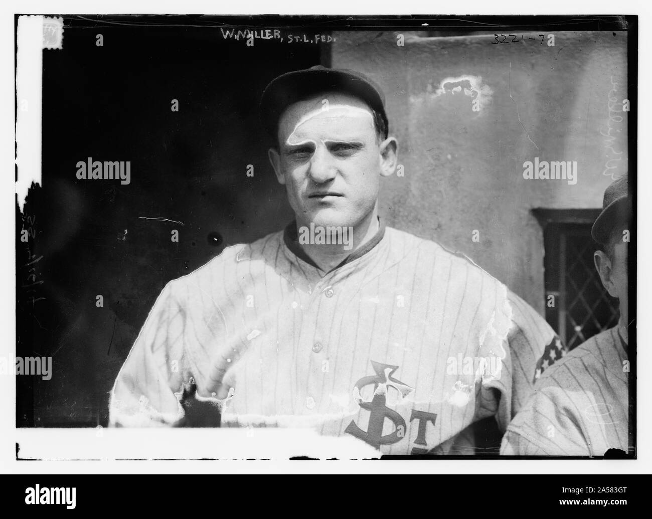 Ward Miller, St. Louis Federal League (baseball Stock Photo - Alamy