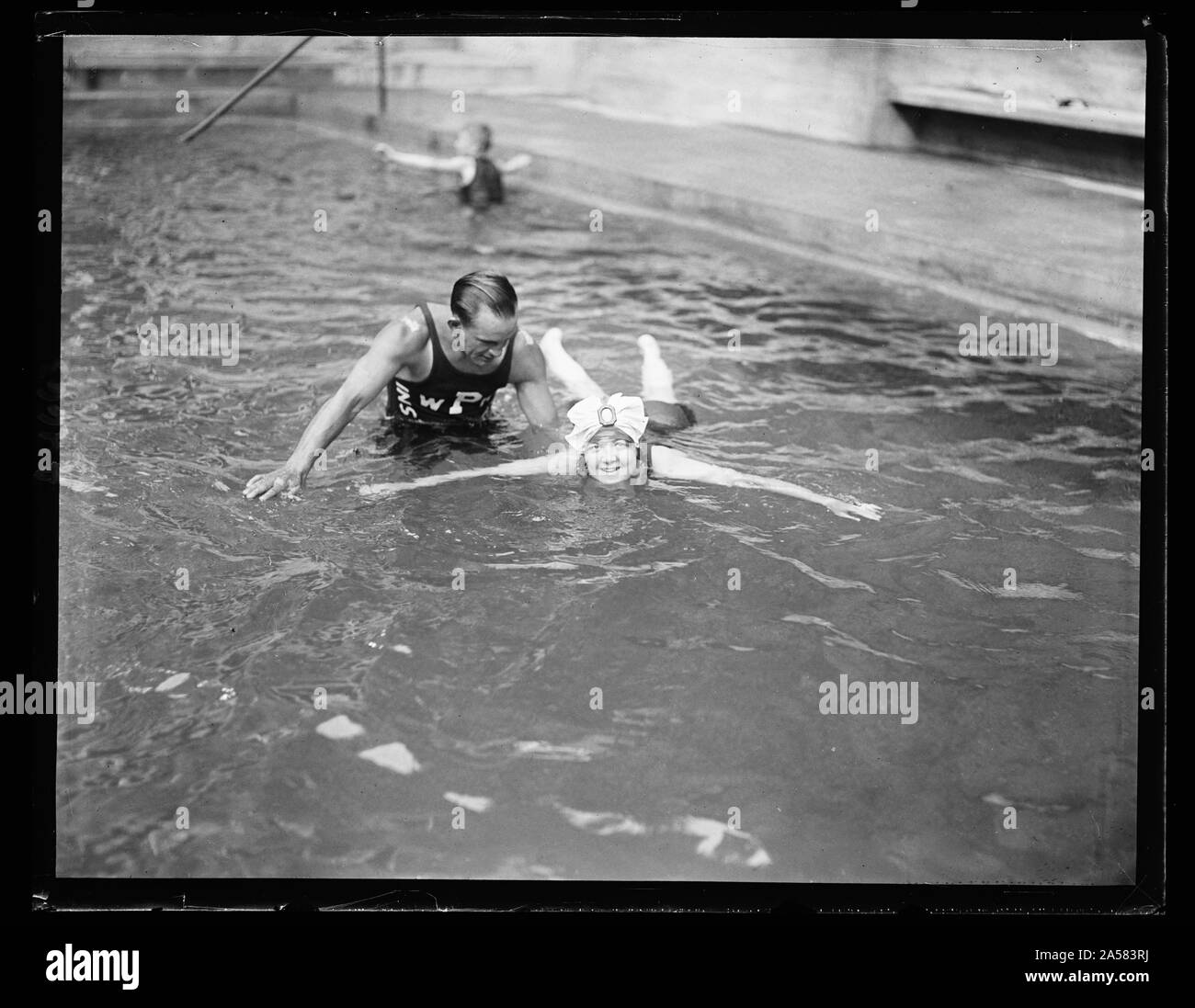 Wardman Park swimming pool Stock Photo - Alamy