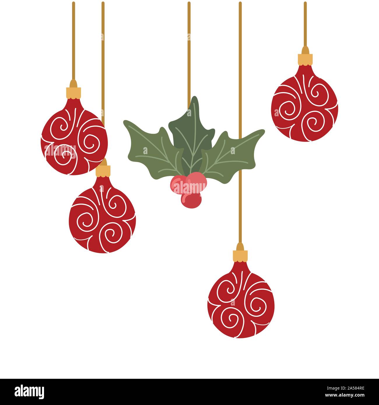 Illuminated led lights decorations Stock Vector Images - Alamy