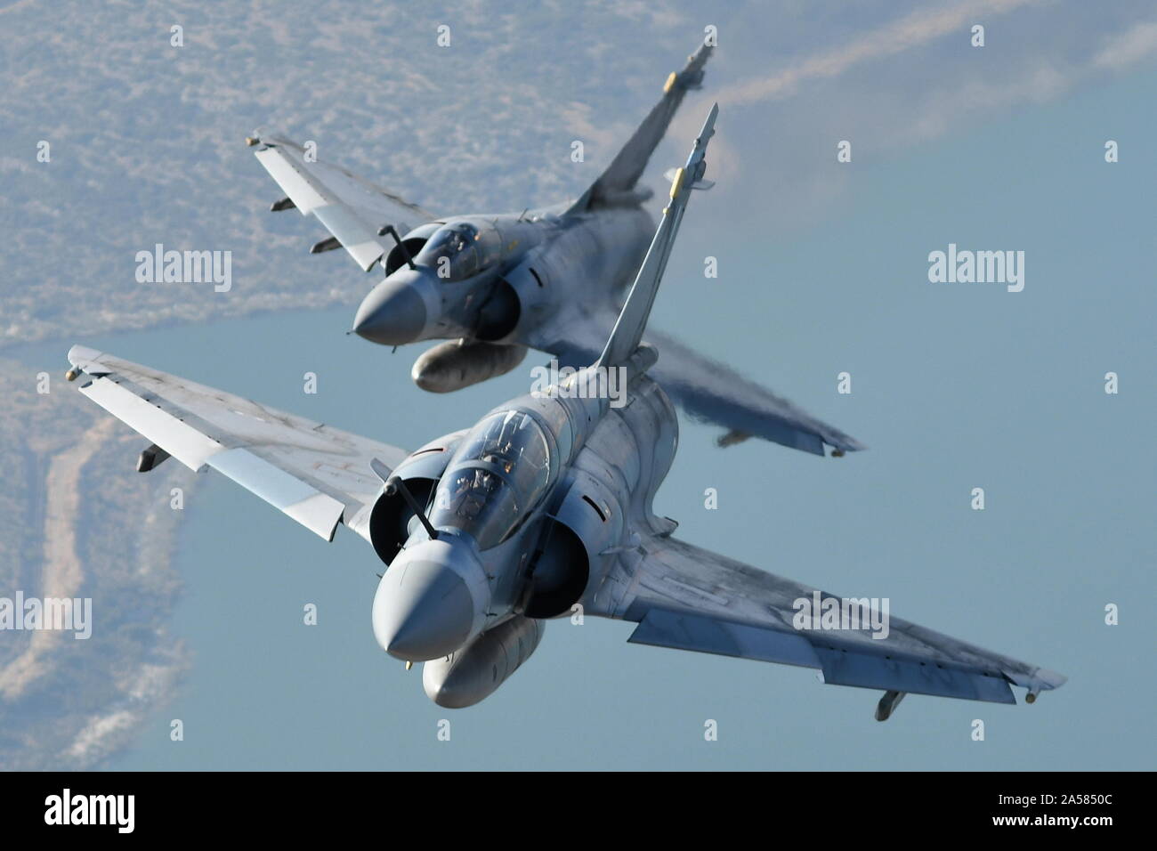 GREEK AIR FORCE MIRAGE 2000 AIRCRAFT OF 114 WING Stock Photo - Alamy
