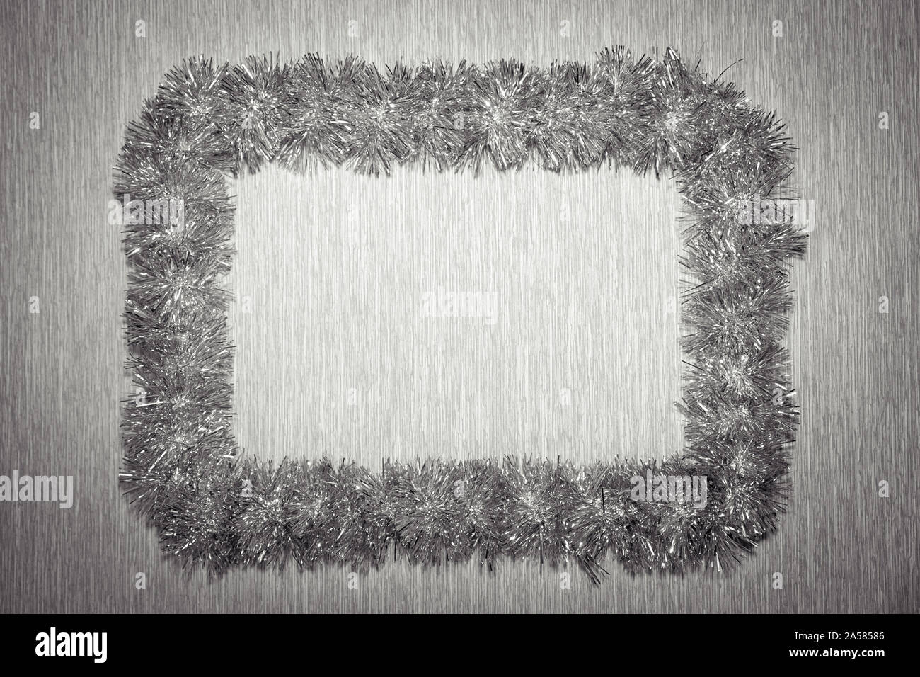 Tinsel border frame hi-res stock photography and images - Alamy