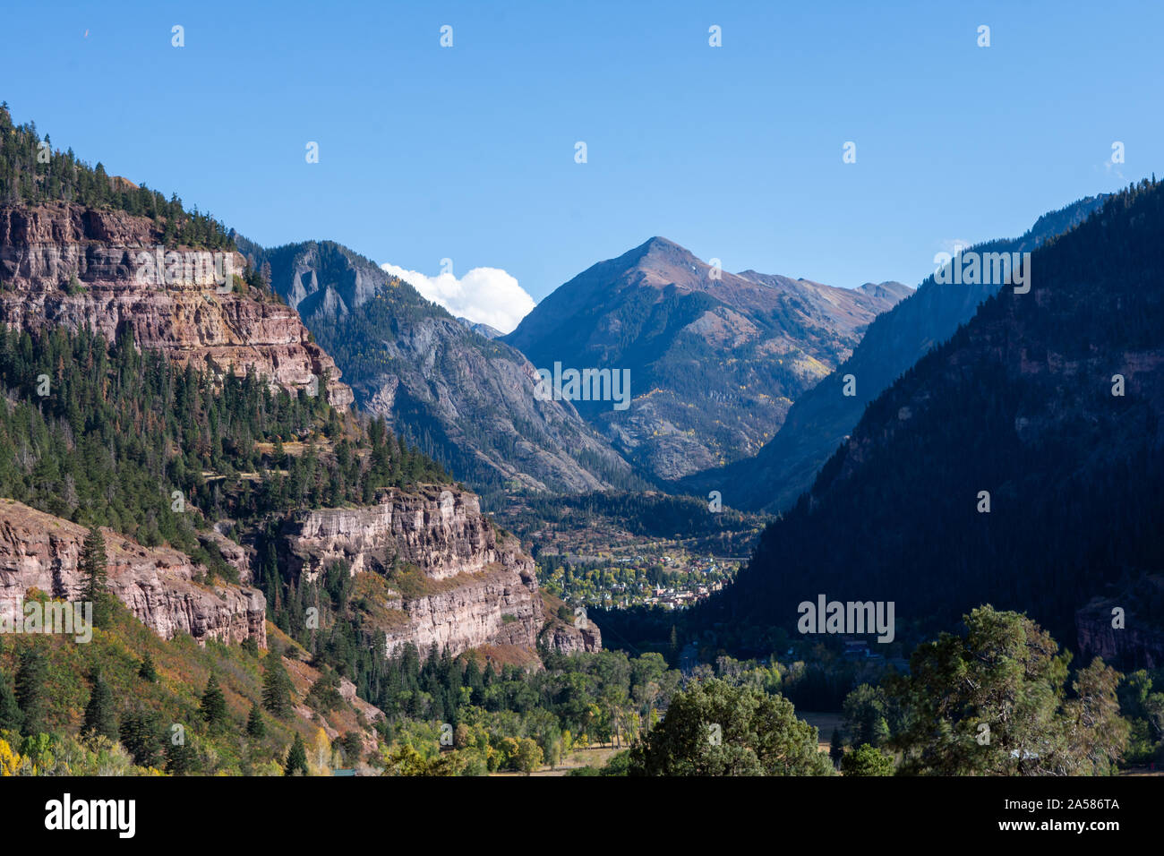 Mountain village telluride hi-res stock photography and images - Alamy