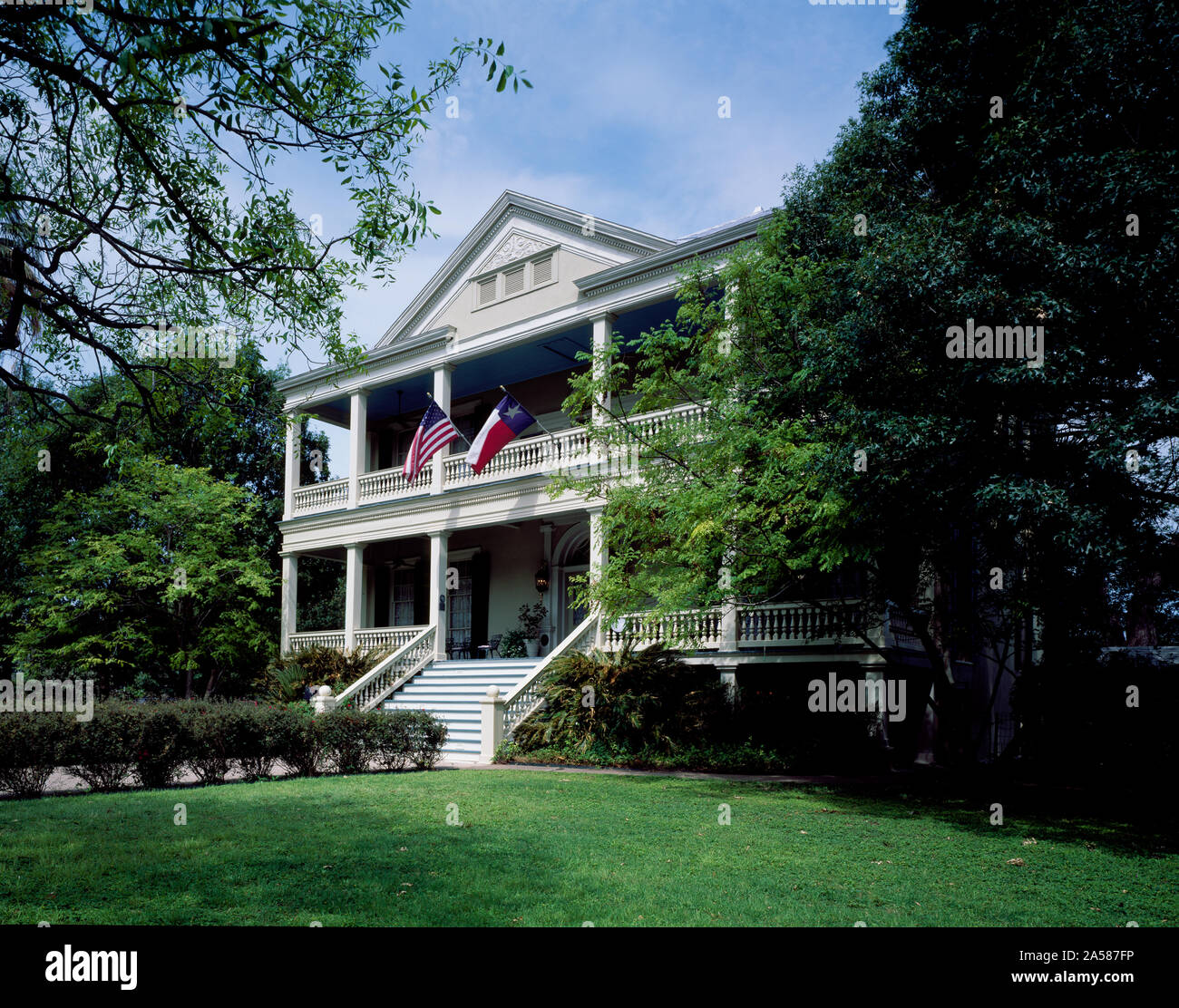 Washington Mitchell-Oge house, San Antonio, Texas Stock Photo - Alamy