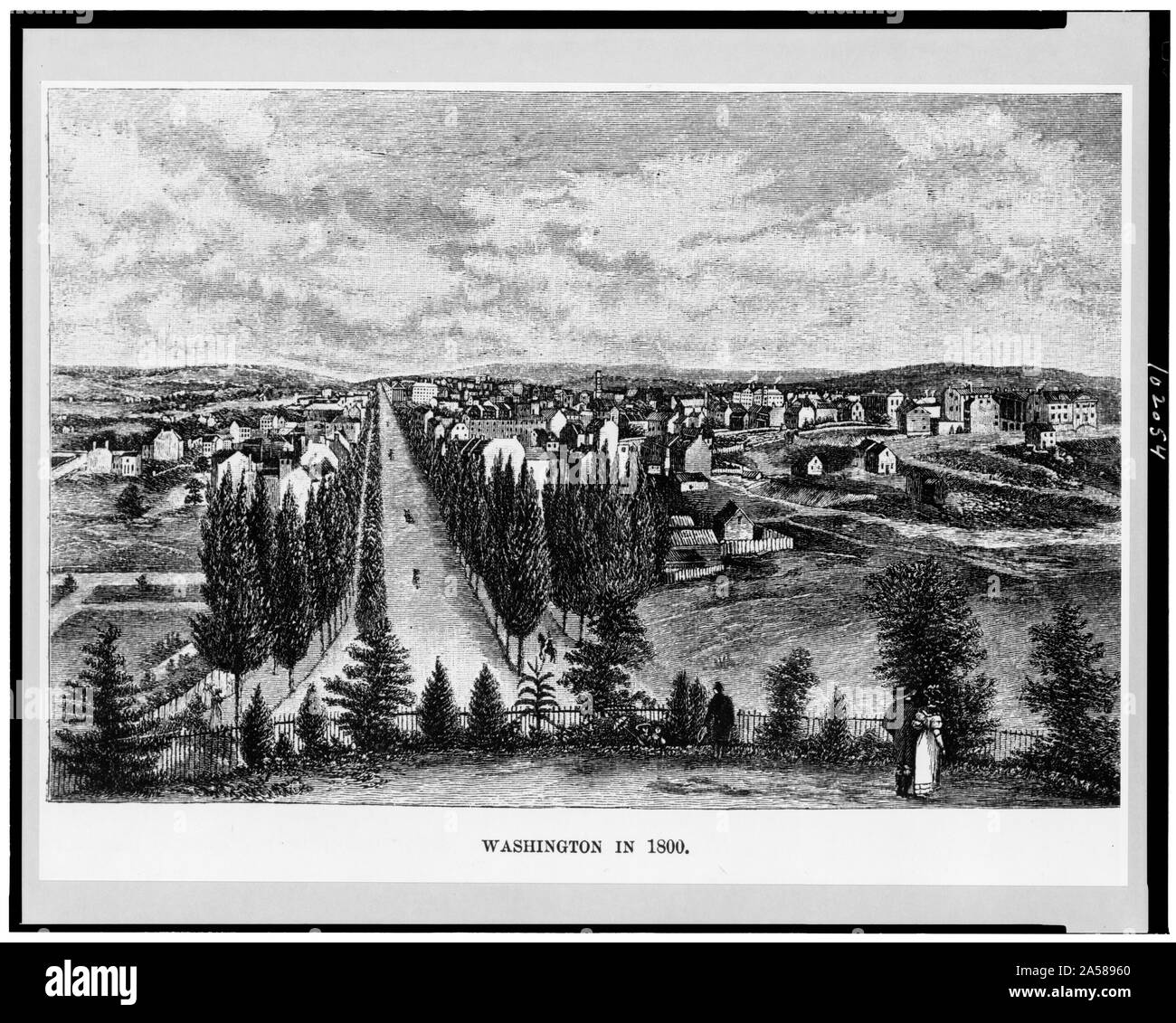 Usa george washington president Black and White Stock Photos & Images ...