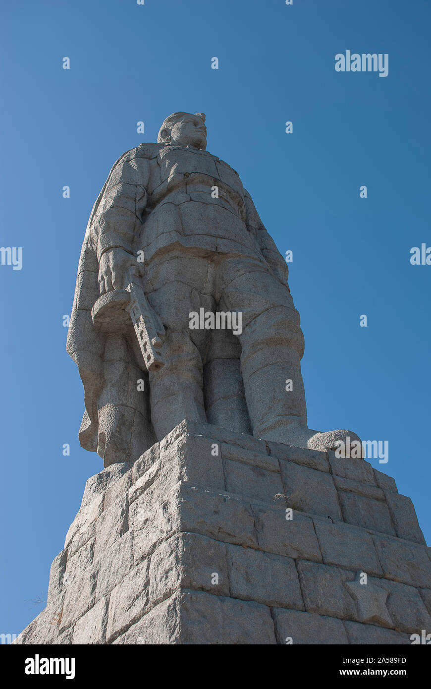The statue of Vasil Levski in Plovdiv, Bulgaria Stock Photo - Alamy