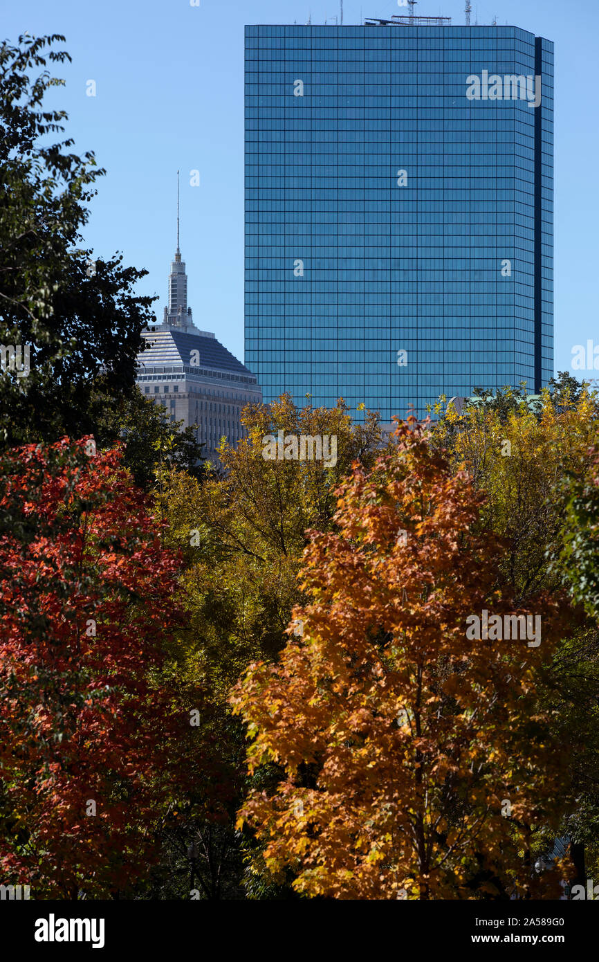 Fall foliage, Boston Common, Boston Massachusetts USA Stock Photo - Alamy