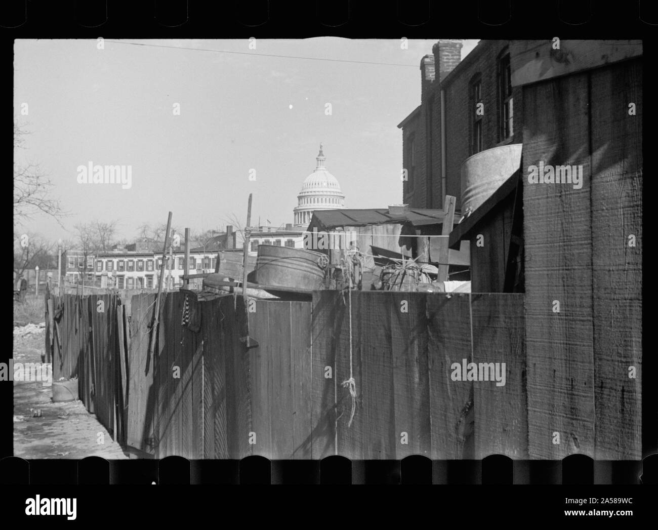 Washington D.C. slum area Stock Photo - Alamy