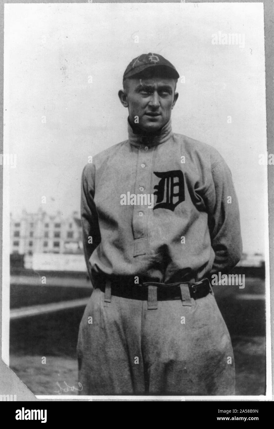 Tyrus Raymond Cobb, Detroit AL (baseball Stock Photo - Alamy