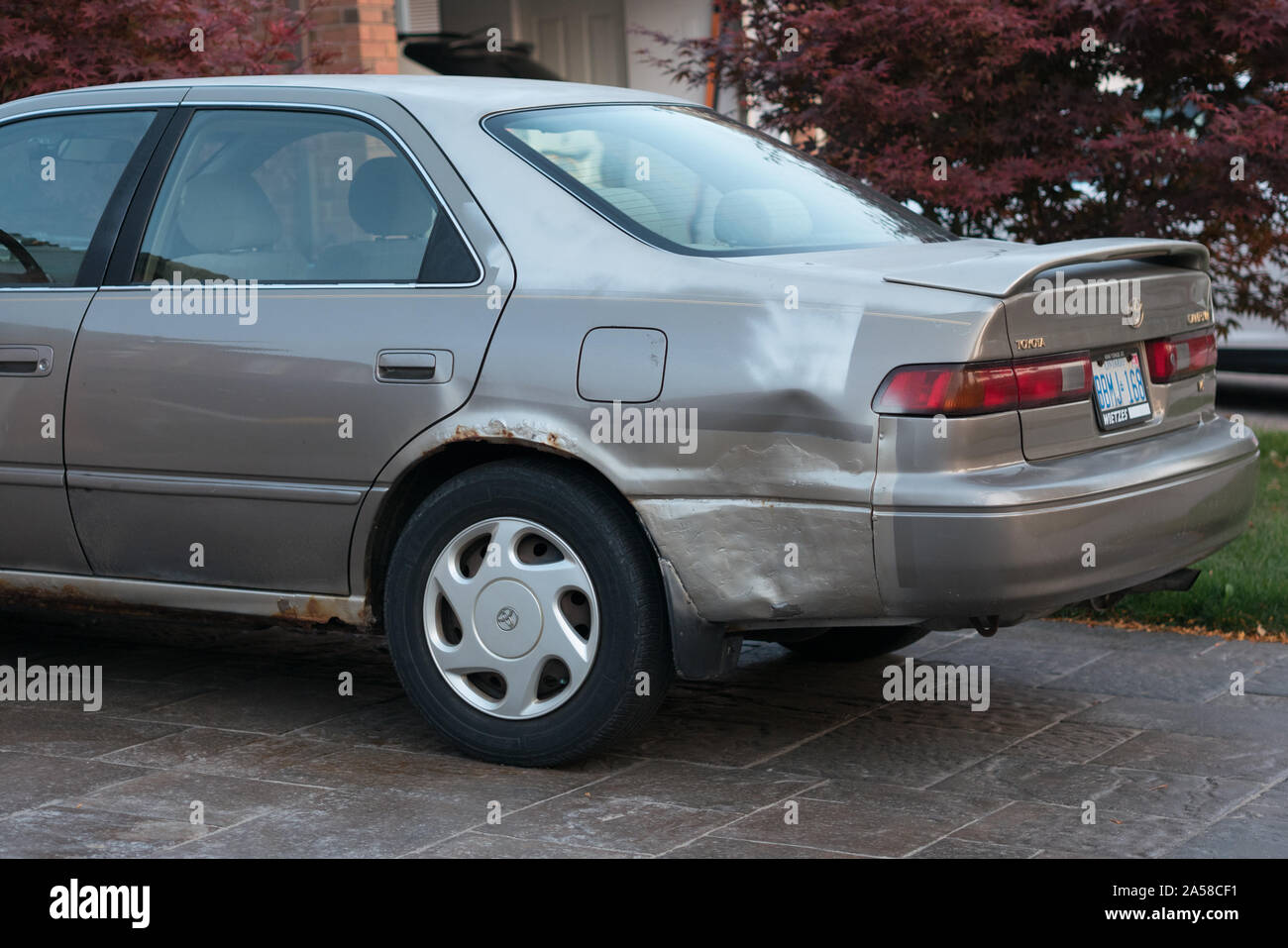 Poor car repair job hi-res stock photography and images - Alamy