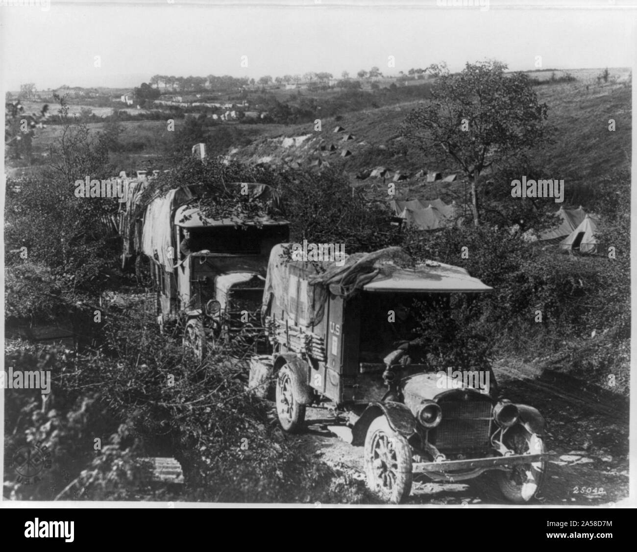 Camouflaged trucks hi-res stock photography and images - Alamy