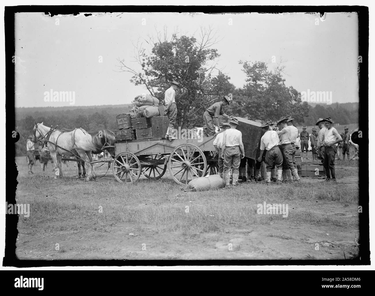 U s army transportation movement Black and White Stock Photos & Images ...