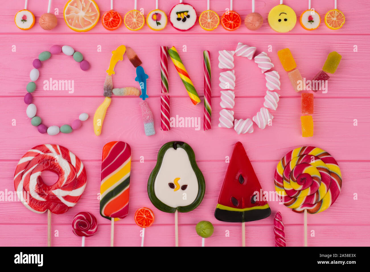 Word candy hi-res stock photography and images - Alamy