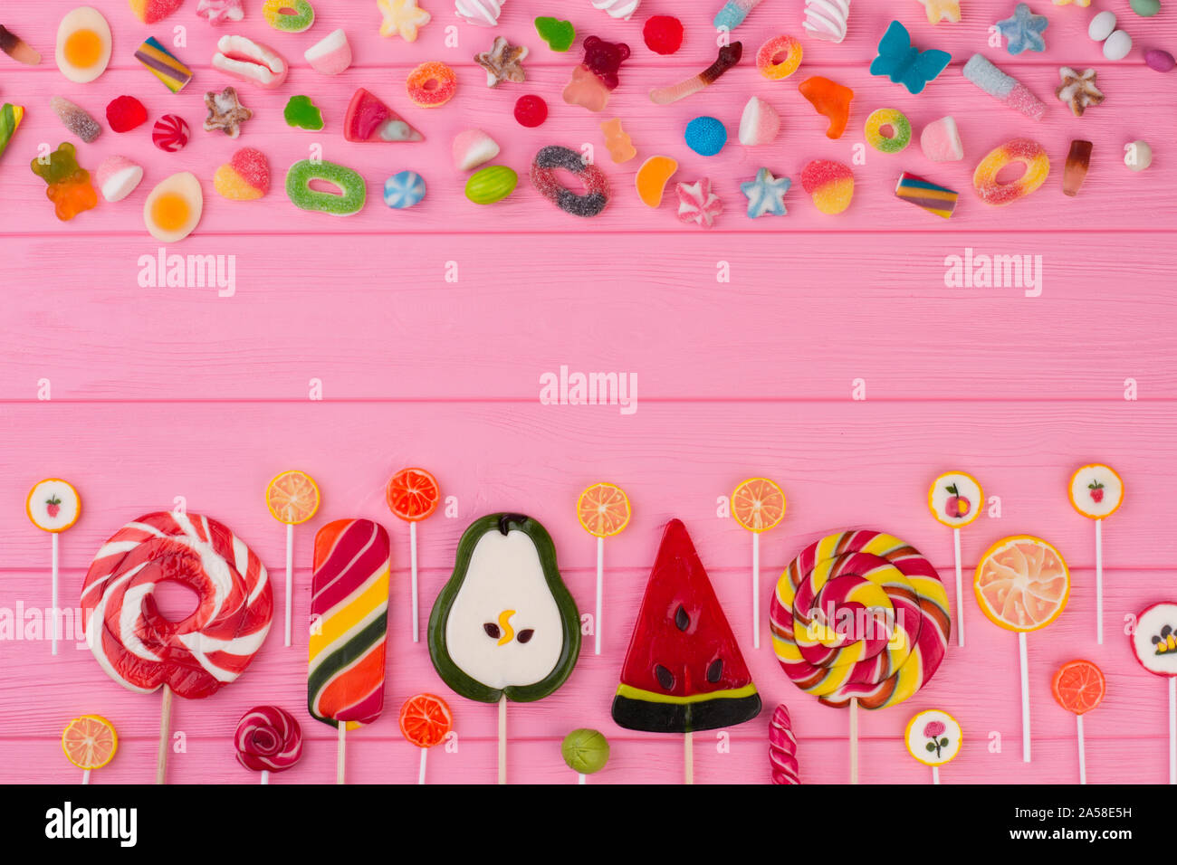 Candy lollipop kid sweets hi-res stock photography and images - Alamy