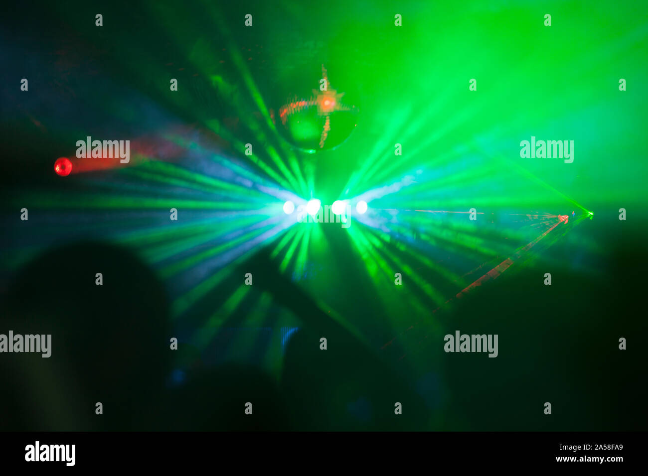 abstract lighting background in night club Stock Photo - Alamy