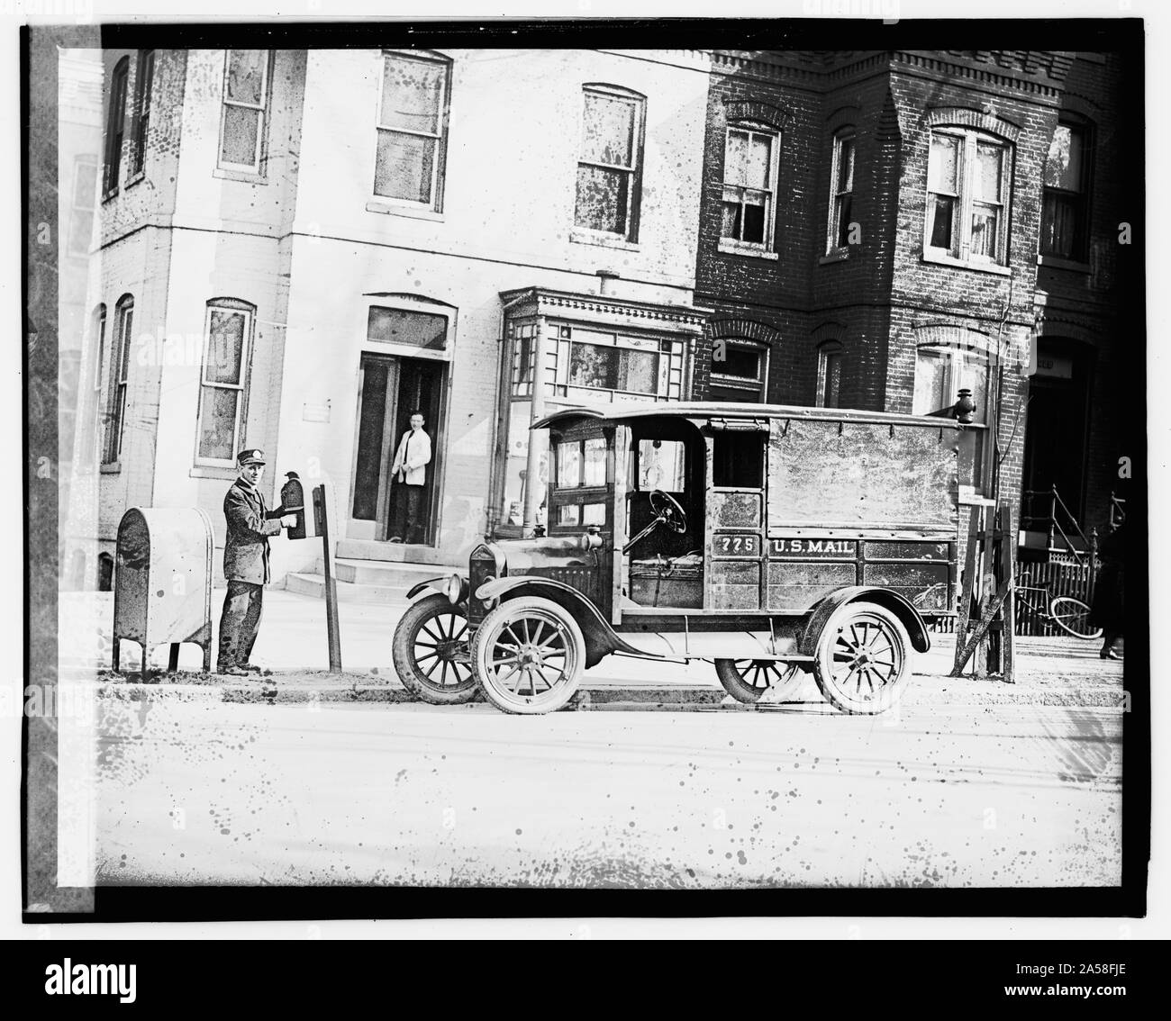 U.S. Mail, Ford truck Stock Photo - Alamy